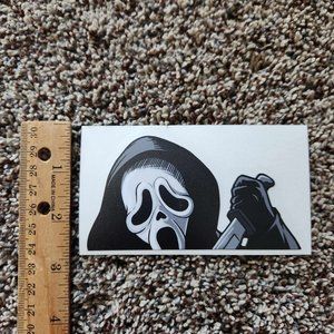 Scream | Other | Scream Ghostface Shadow Decal Sticker Approx 45 Wide ...